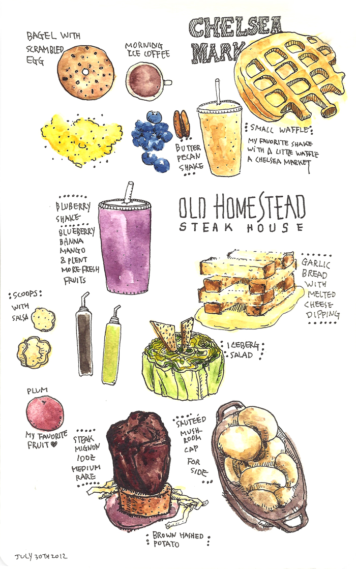 &chloe: food, illustrated