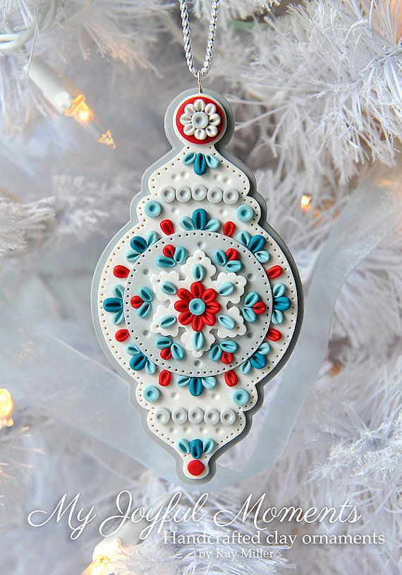 ЗАЗЕРКАЛЬЕ: Вдохновение. Восхитительные елочные игрушки от Kay Miller!