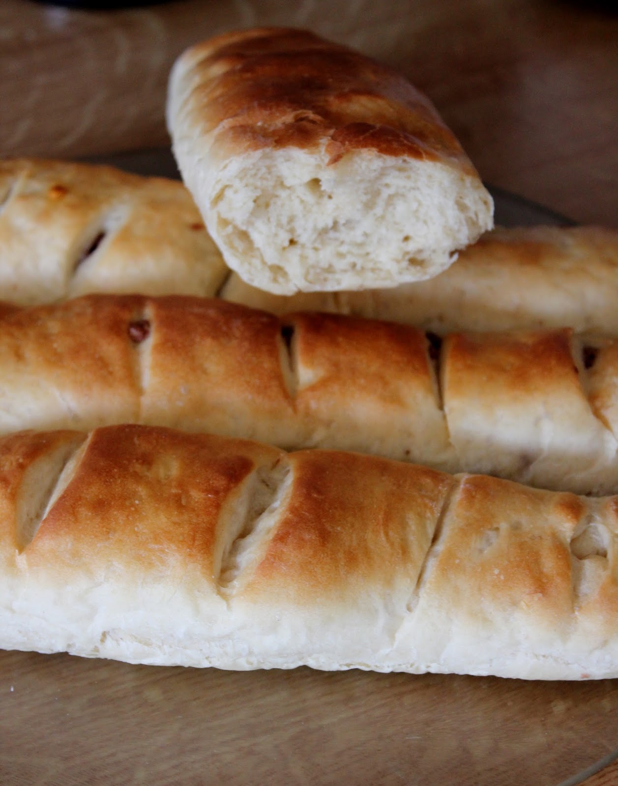 Baguette viennoise (nature ou pépites de chocolat)