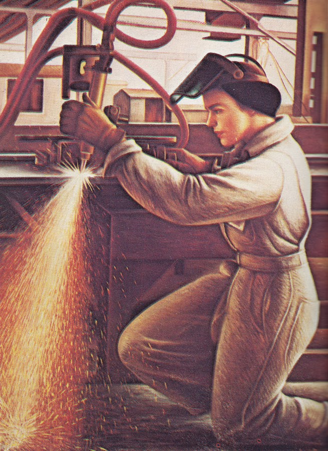 Progress is fine, but it's gone on for too long.: Rosie the Welder