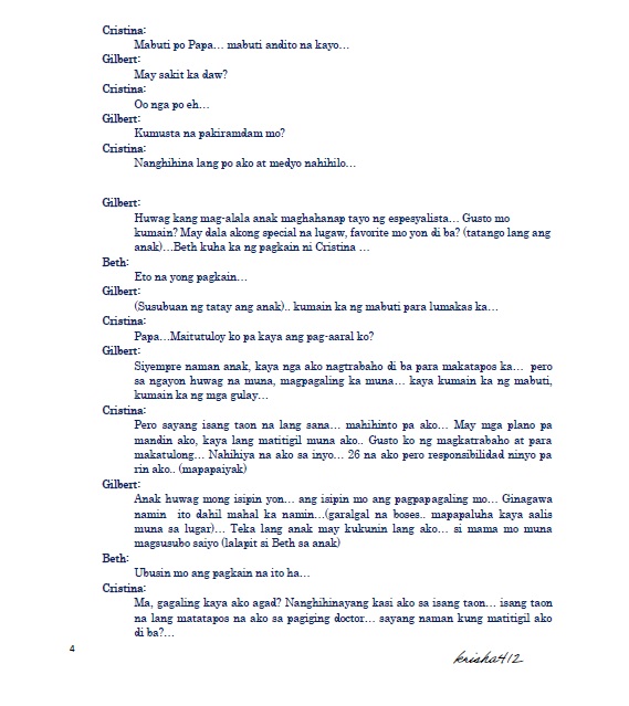 CHRISTIAN DRAMA SCRIPT TITLED "GUMUHONG PANGAKO" (TAGALOG LANGUAGE) -pdf