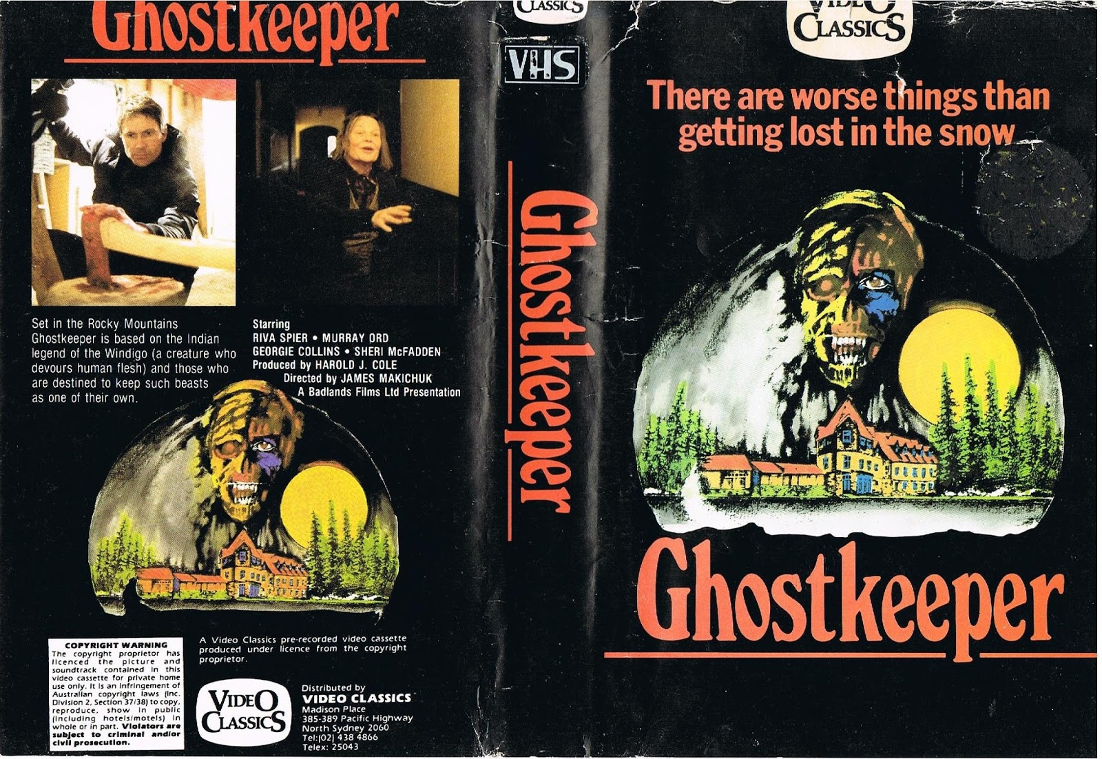 Australian VHS Covers: Video Classics Collection