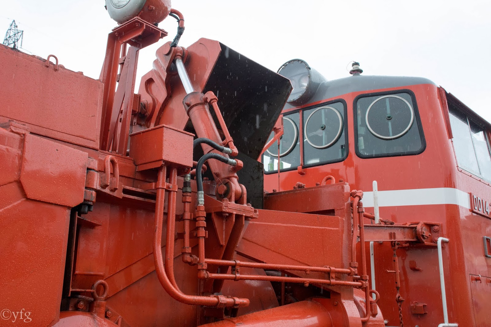 鐵道単見: 新津鉄道資料館 485系DD14形特別公開