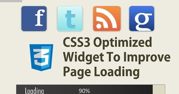 Advanced Asynchronous CSS3 Social Sharing Blogger Widget To Improve ...