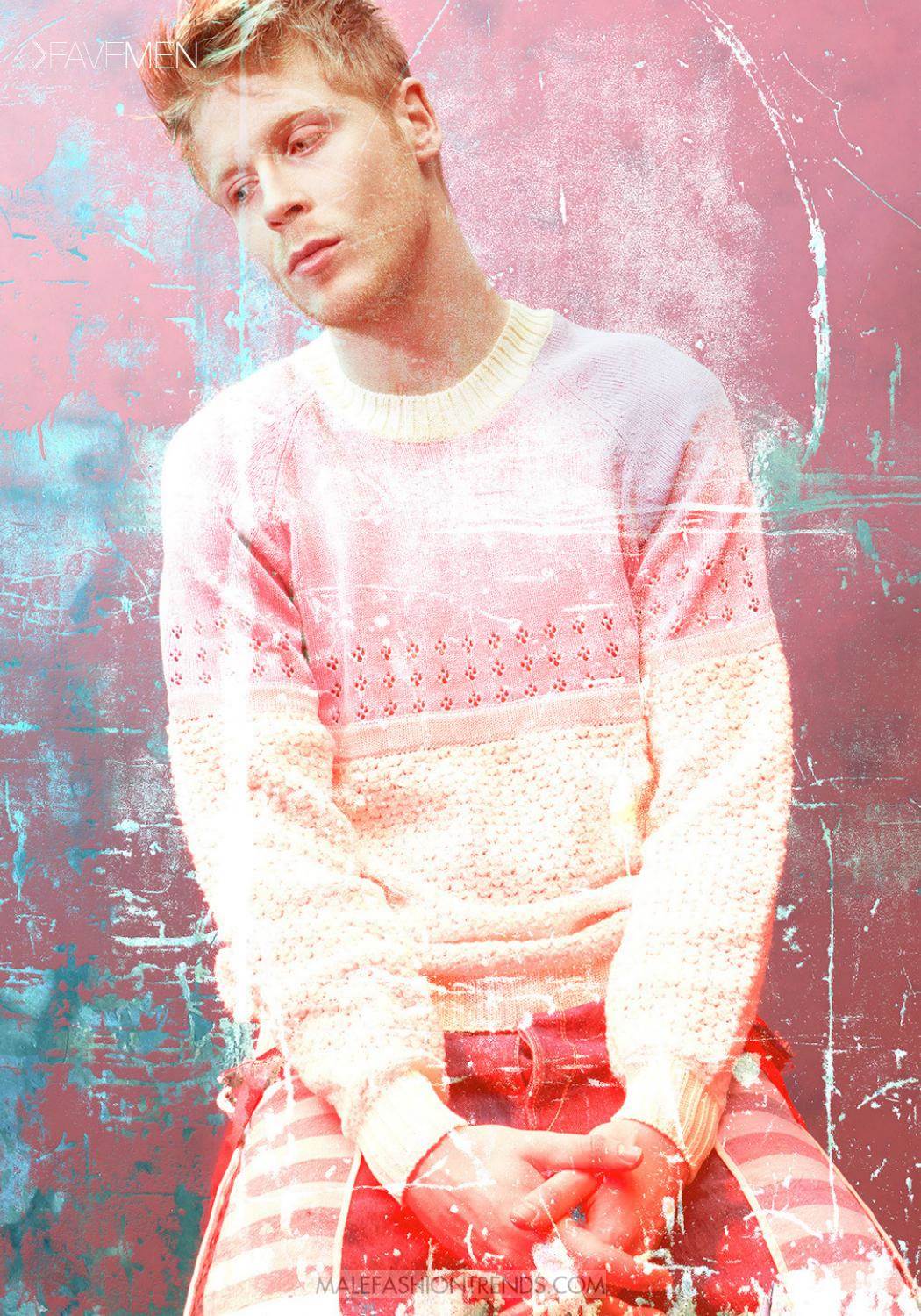 Josh Paul por Gavin Harrison para FAVE Magazine