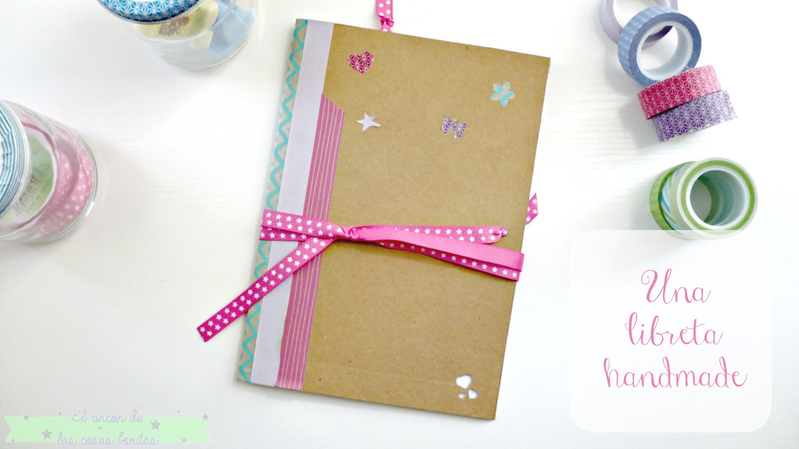 Mi primera libreta handmade - El rincón de las cosas bonitas