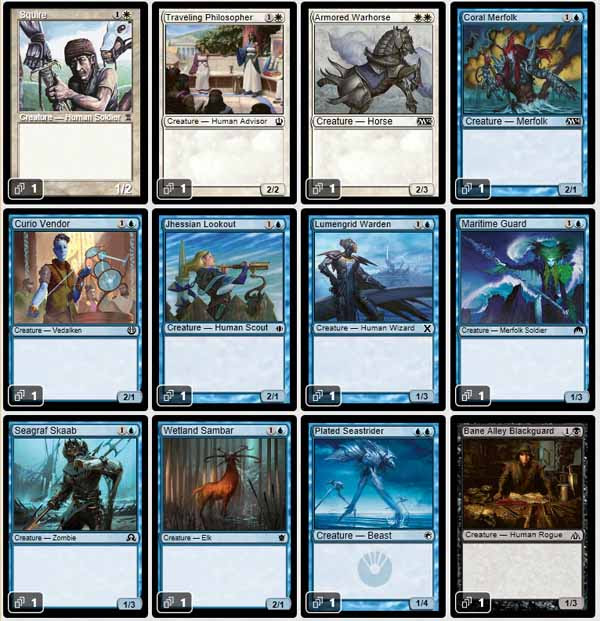 Magic the Gathering Adventures: Vanilla Creatures