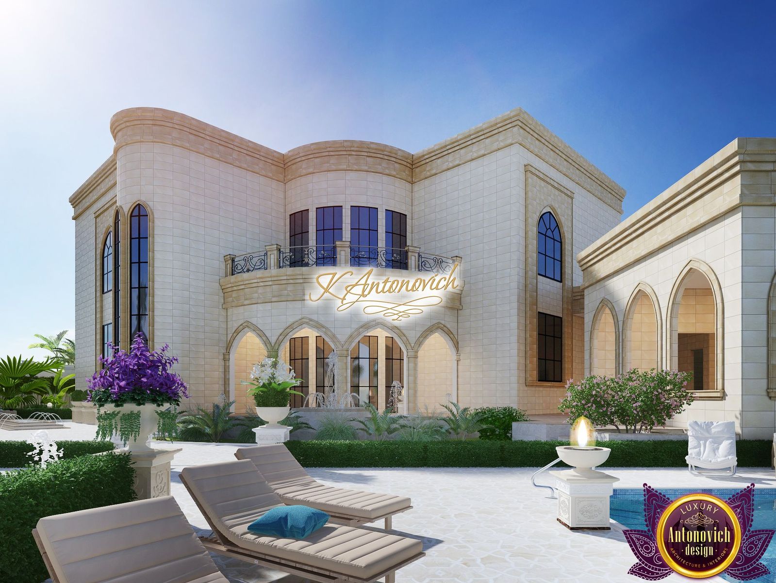Kuwait Interior Design: Beautiful home designs by Katrina Antonovich
