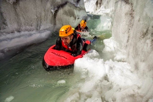 Body Boarding Down A Glacier Is The Coolest Type Of Insanity Ever ...
