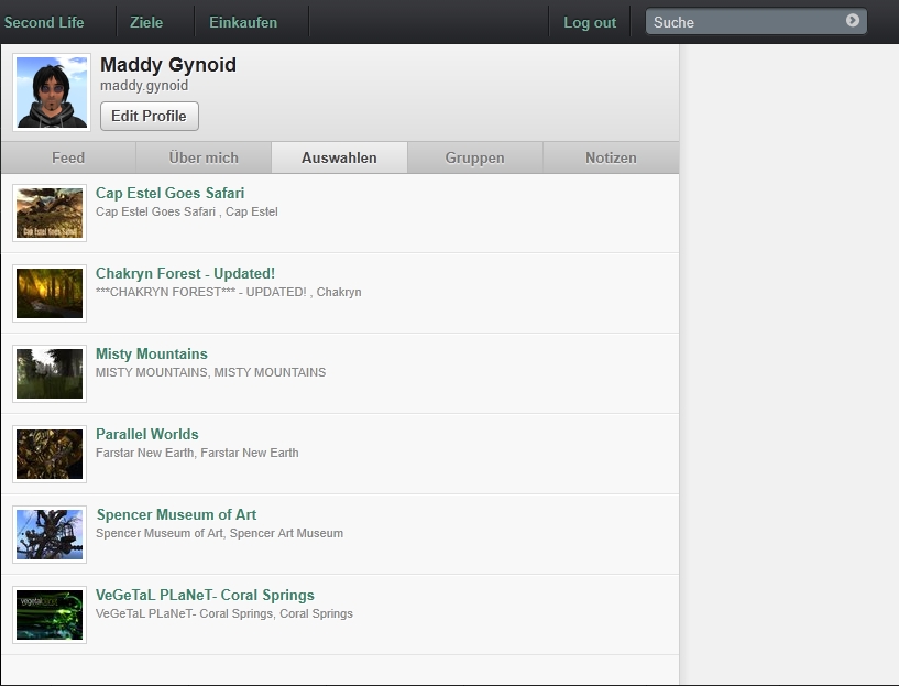 Echt Virtuell: Neue Second Life Web-Profile sind gestartet