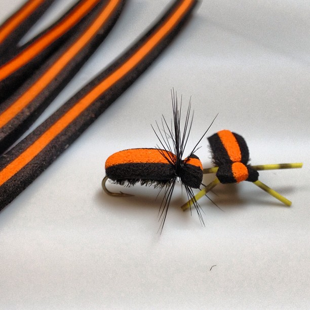 Tight Lined Tales of a Fly Fisherman: DTT Custom Racing Stripe Foam ...