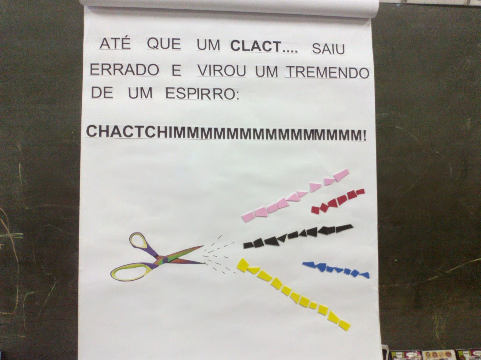 Professora Elizabeth Vitelli: História "Clact...Clact...Clact..."