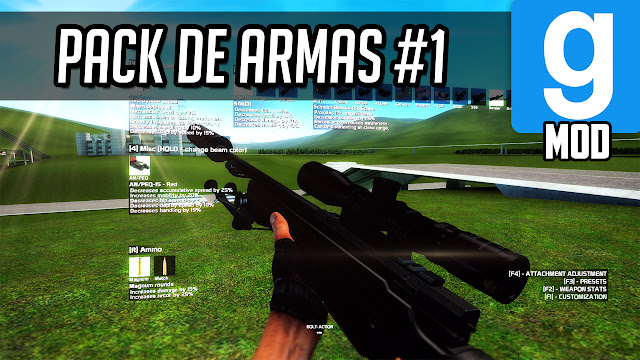 SARKUS REDCOM: Garry's Mod Addons: Nuevo Pack de Armas #1 - ARMAS ...