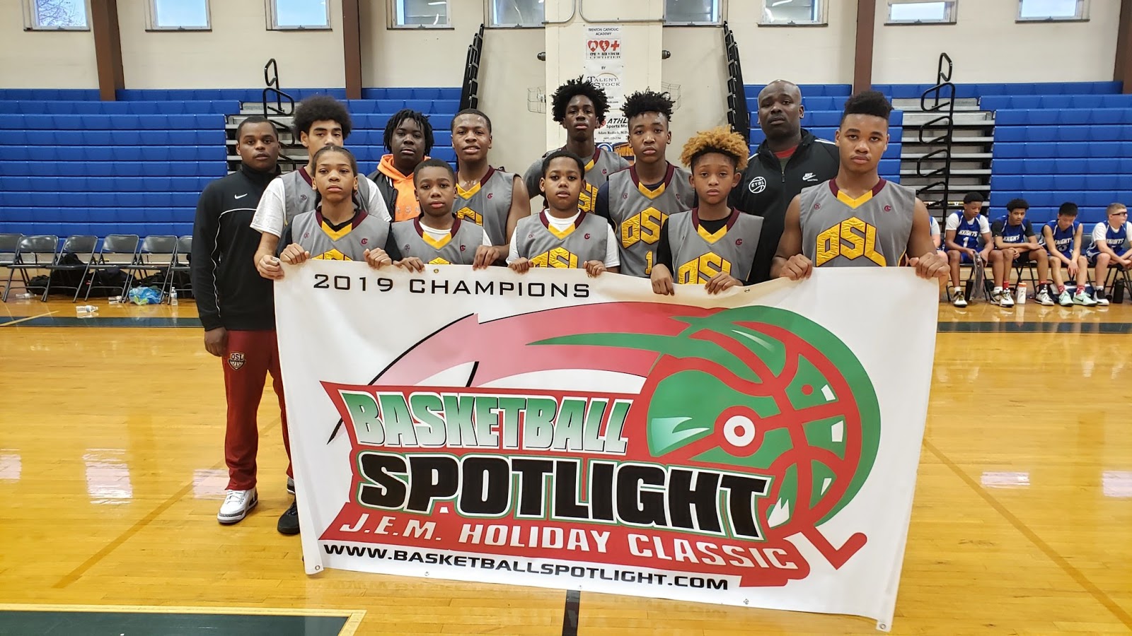 BASKETBALL SPOTLIGHT NEWS: J.E.M. Holiday Classic Recap: OSL Wins Thriller!