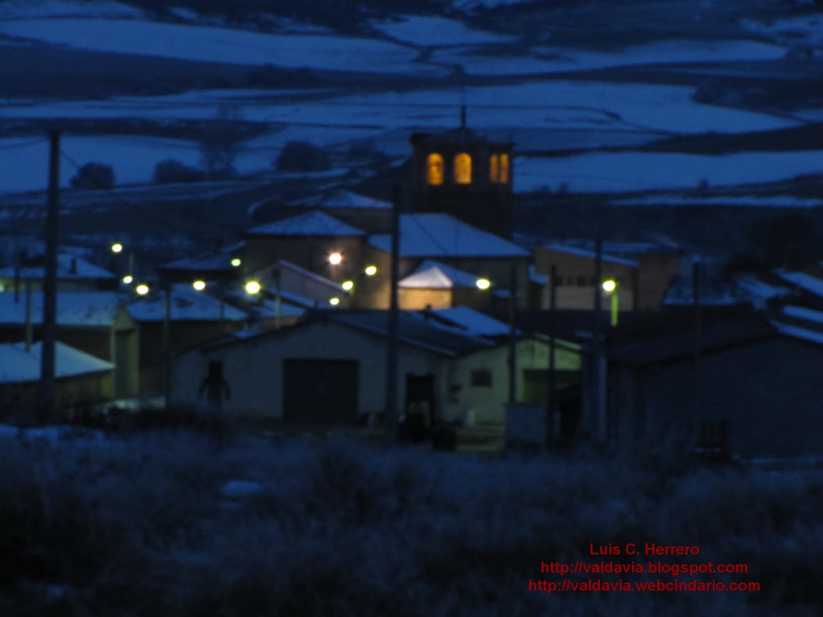 Naturaleza de la Valdavia: Paisajes de la Valdavia, invierno