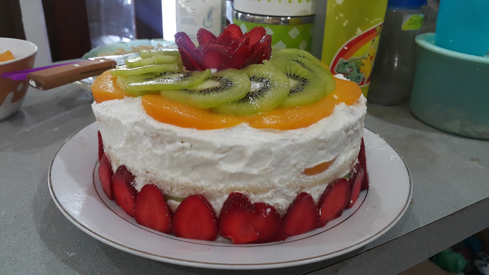 Jess-KITCHEN-Lab: Fresh Fruit Cake for ME