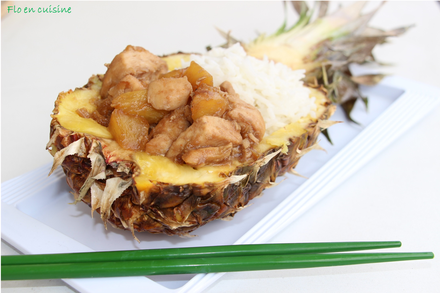 Flo en cuisine: Poulet à l'ananas