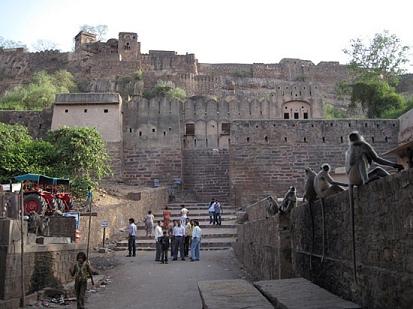 Trinetra (Three-Eyed) Ganesha Temple in Ranthambhore Fort Rajasthan India