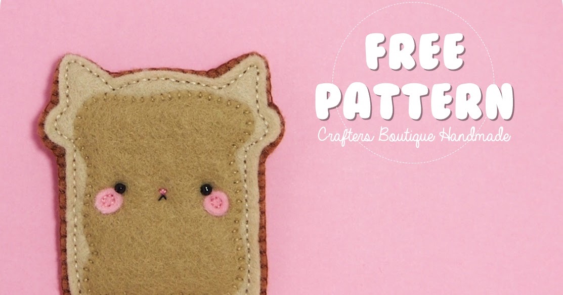 Crafters Boutique: Free Pattern of the Month - Kitty Peanut Butter ...