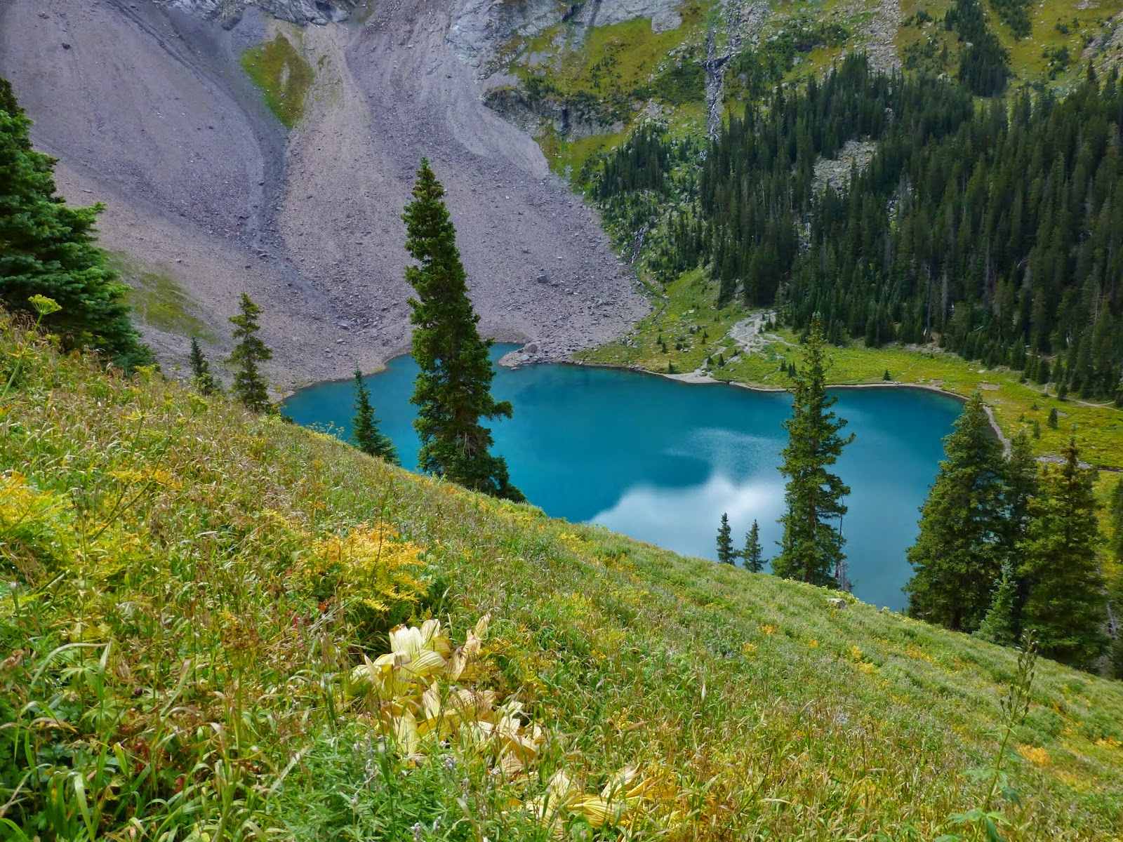 Off on Adventure: Blue Lakes - Ouray, CO - 9/5/14