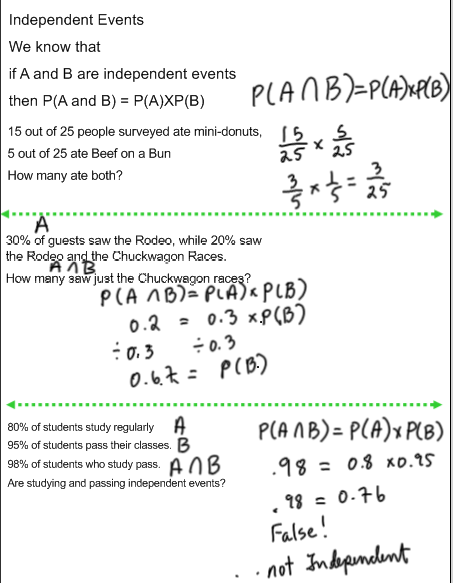 Math 30-2 Summer School 2015: Probability Notes