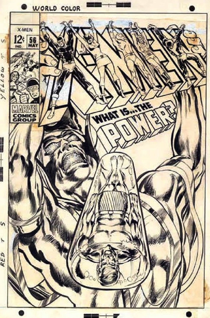 Cap'n's Comics: X-Men #56 Cover by Neal Adams