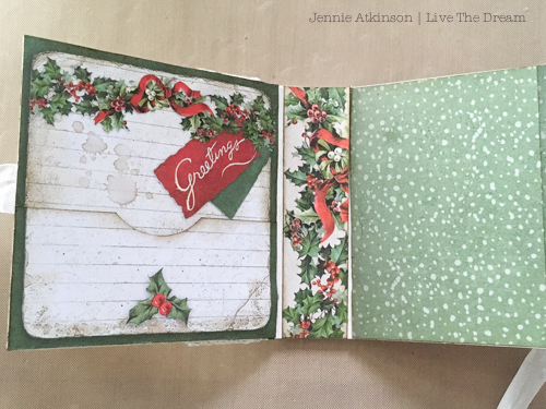 Mini Album Makers Challenge: Cascading Christmas Mini Album by Jennie ...