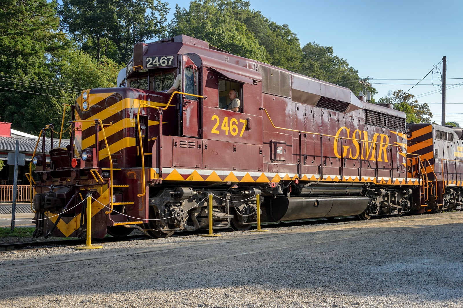 Bubba's Garage: Solar Eclipse Train on the GSMR