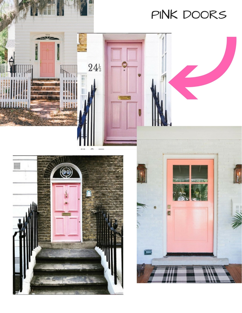 PINK DOORS - design indulgence