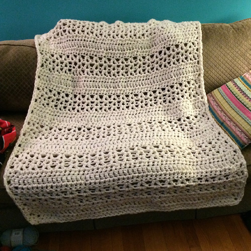 Beautiful Skills - Crochet Knitting Quilting : Super Quick Throw - Free ...