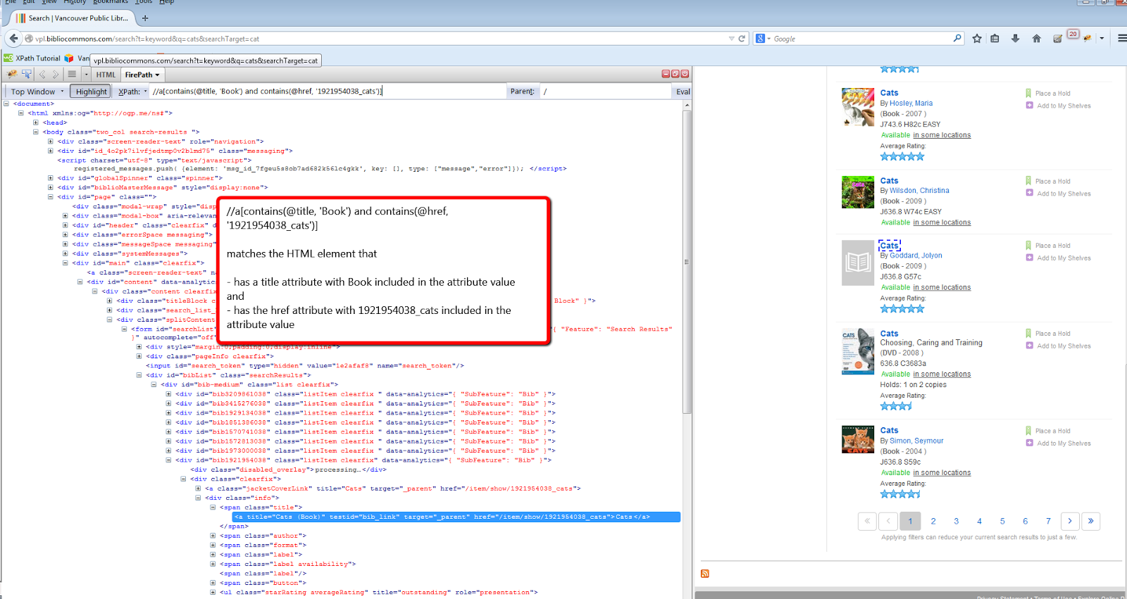 Build Different Xpath Expressions For The Same Html Element