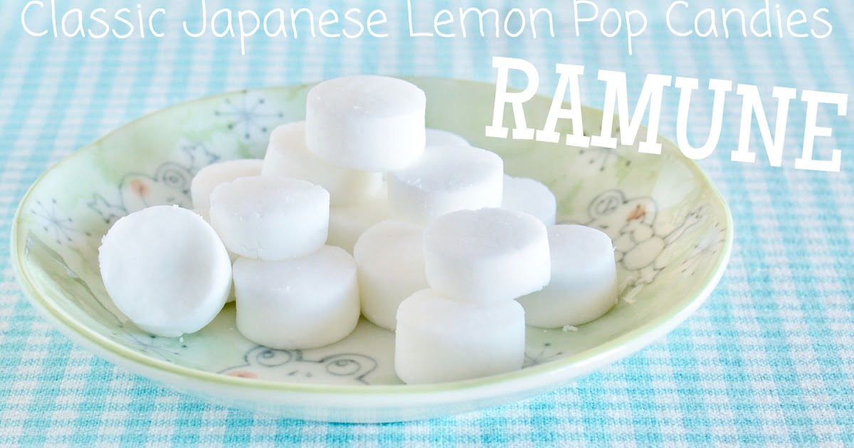 Classic Japanese Lemon Pop Candy (Nostalgic Ramune Tablets Recipe ...
