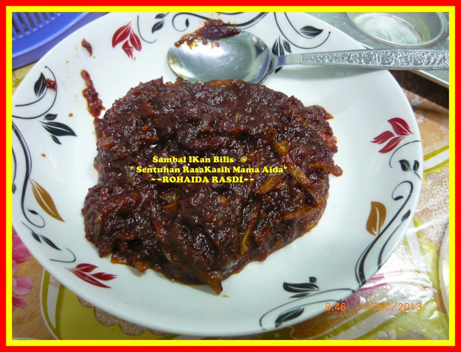 "Sentuhan RasaKasihMama": Roti Ban Sambal Ikan Bilis ;;;Gebu dan lembut ...