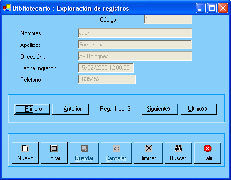 Sistema de biblioteca en c# gratis ~ Articulos de programacion en ...