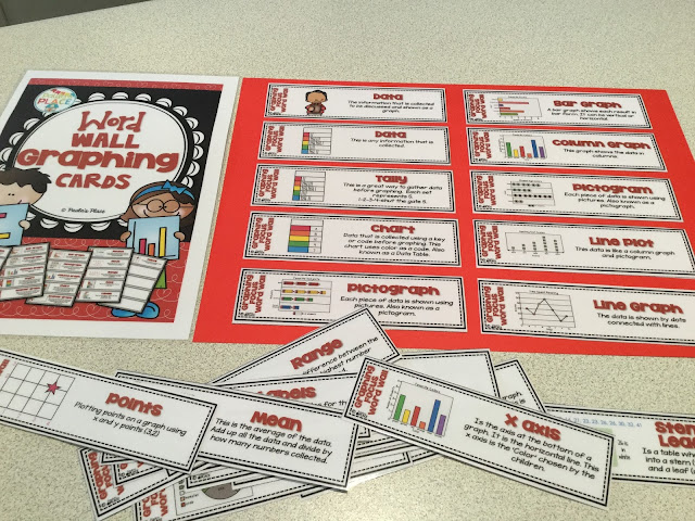 Paula's Place Teaching Resources: Graphing - A Word Wall