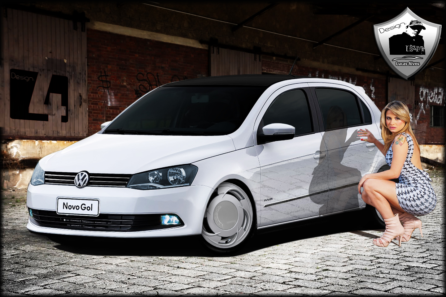 4 Design: gol g6 (BY LUCAS ALVES)
