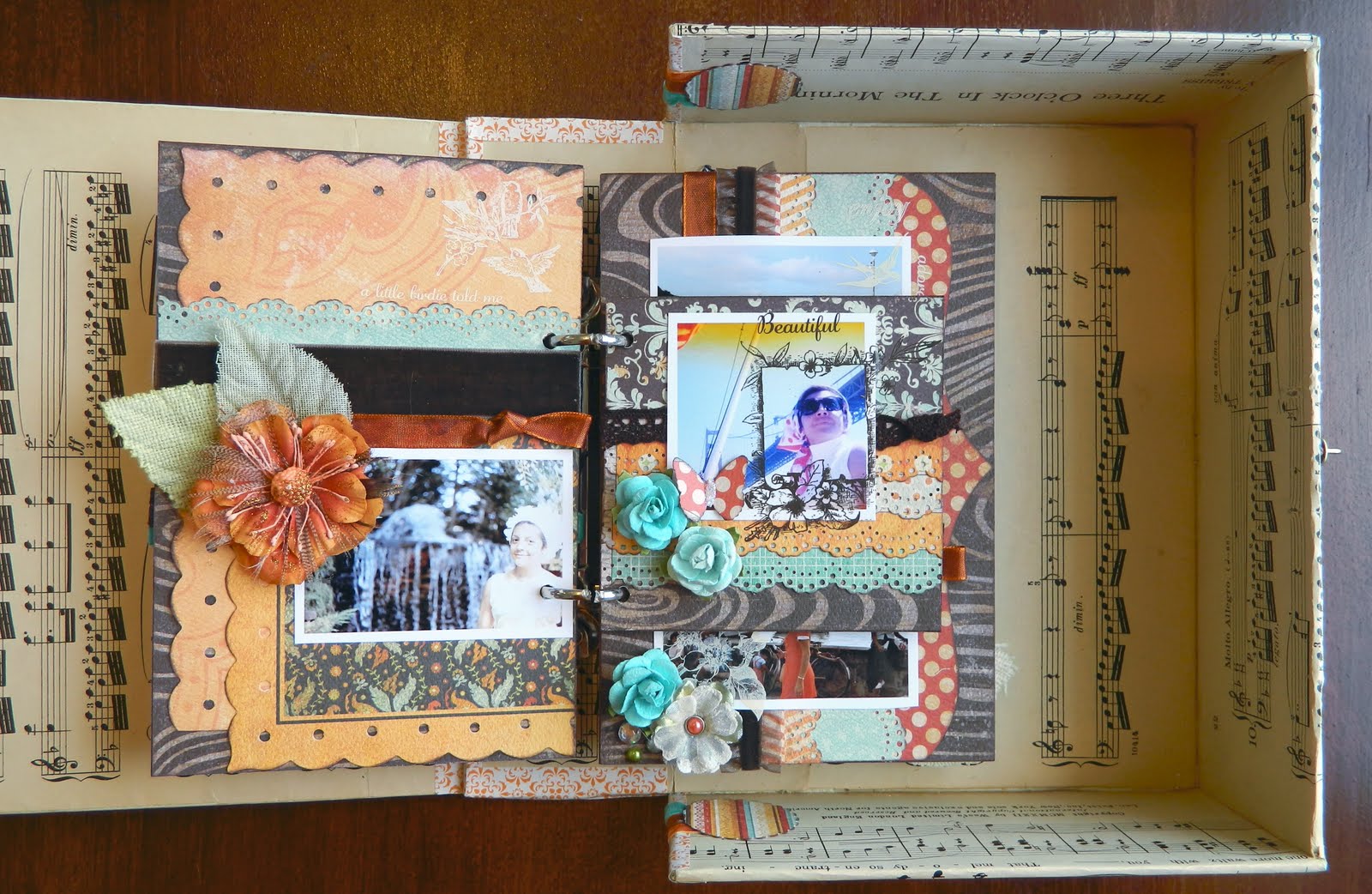 The Scrappy Tree: Memories Mini Album Tutorial