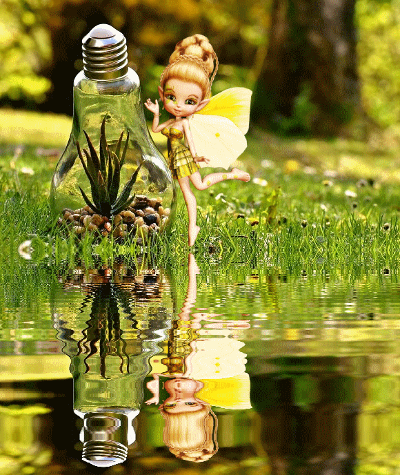 Animagif: Gif animados de fantasía con hadas