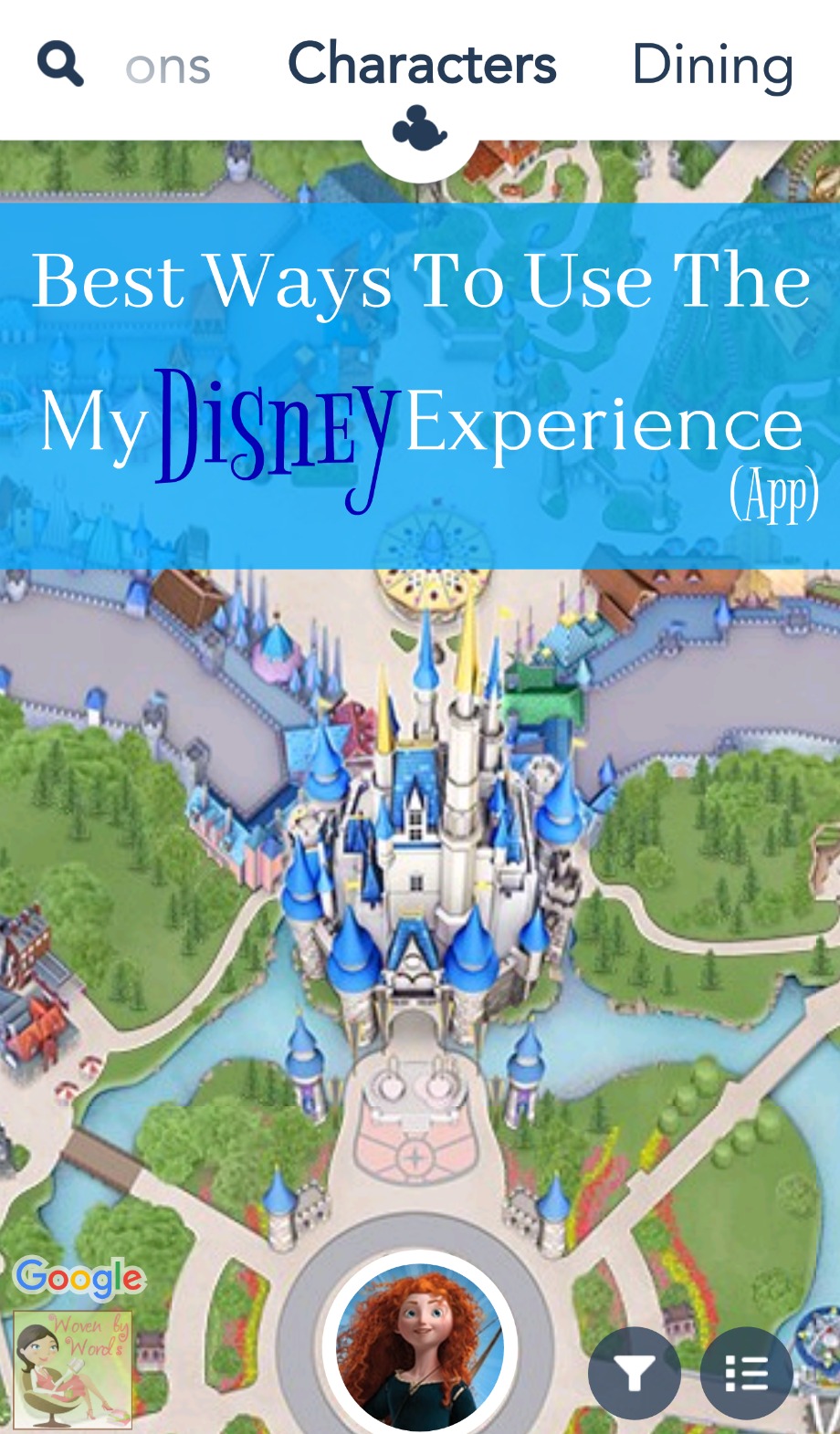 Woven by Words: Effectively Using The My Disney Experience App