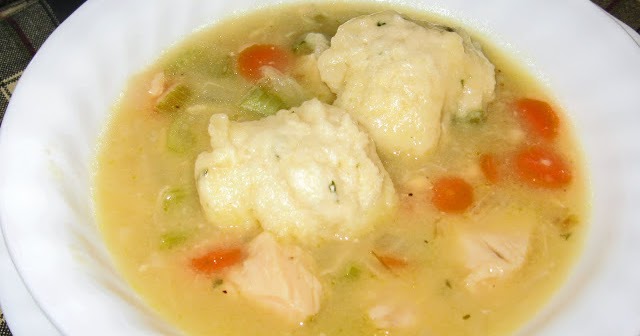 The Iowa Housewife: Chicken or Turkey Stew with Dumplings