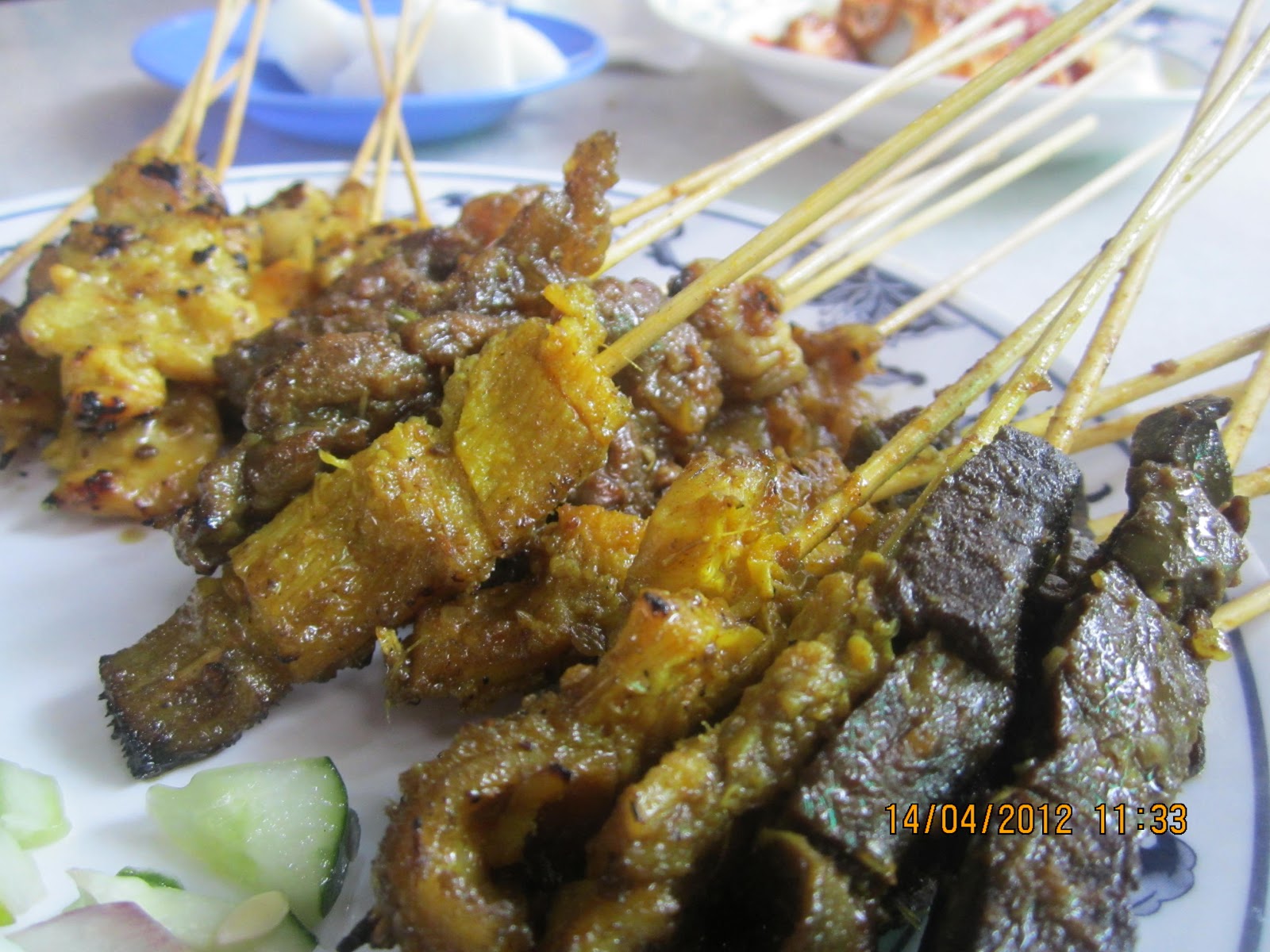 APAIZAH: Breakfast Satay Di Muar