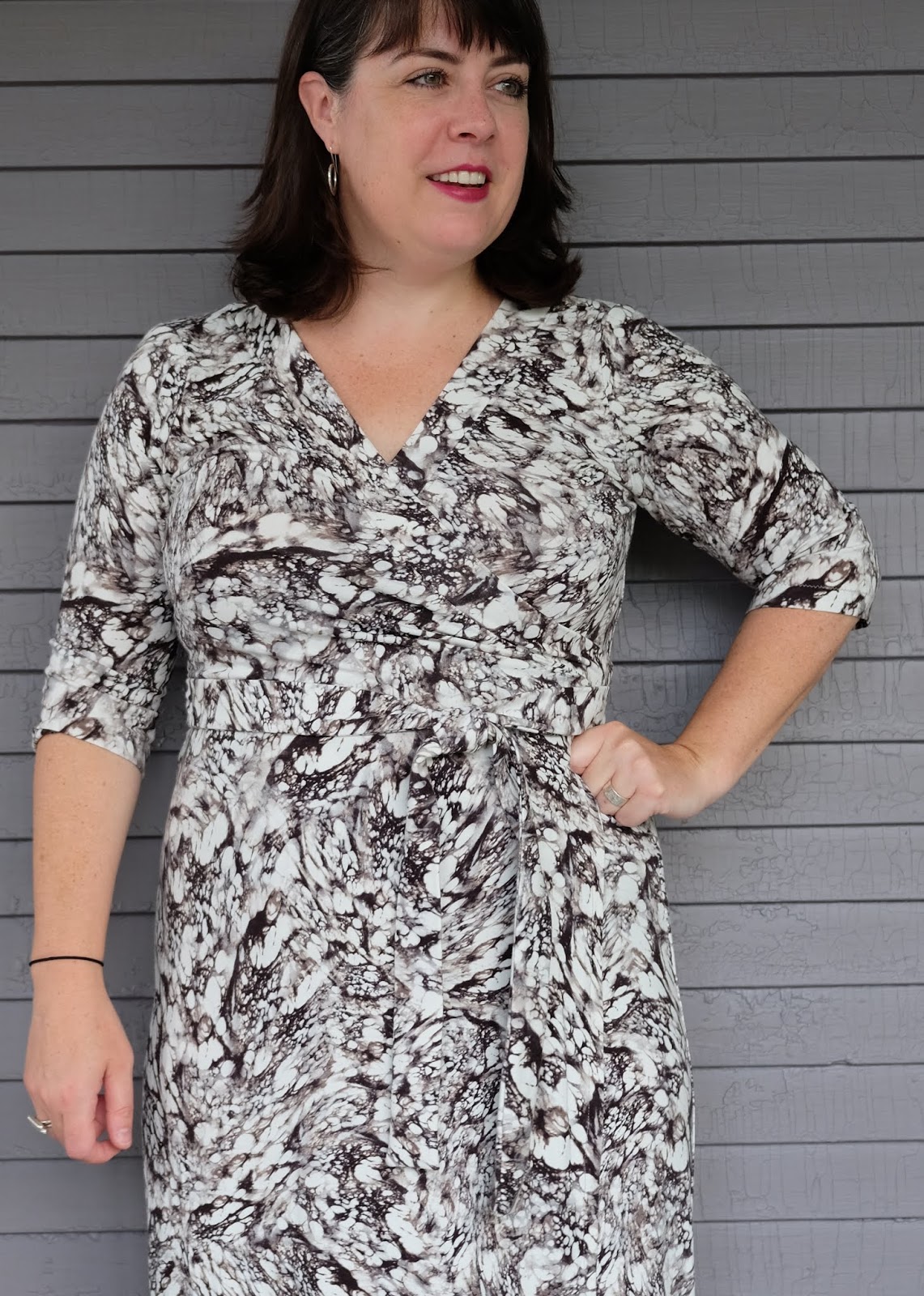 Cookin' & Craftin': Marbled Appleton Dress