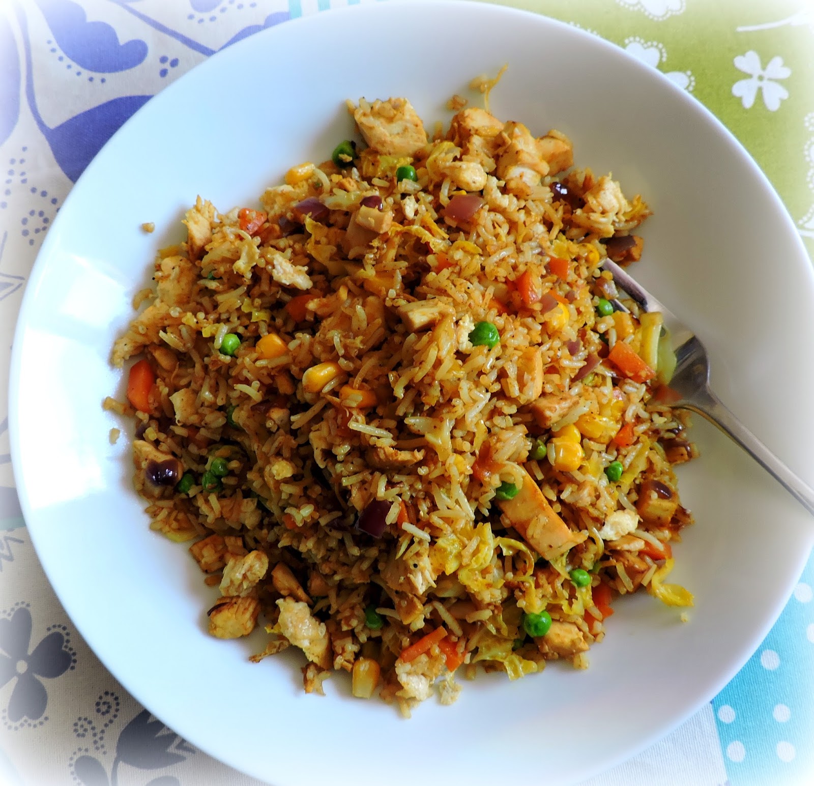 Curried Chicken Fried Rice | The English Kitchen
