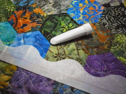 Sharon Stroud's Out of Her Mind: An Easy Quilt Marking Tip