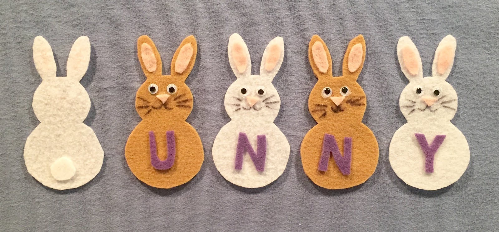 Adventures In Storytime (and Beyond): Flannel Friday - Five Little Bunnies