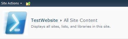 Change Sharepoint Site Collection Logo with Powershell Tutorial