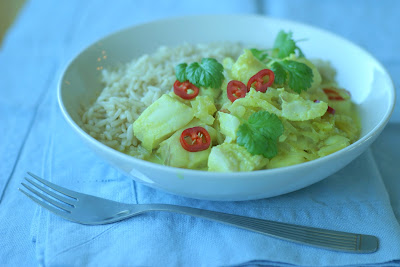 Fiskecurry(Fish curry) – Marias Salt & Søtt