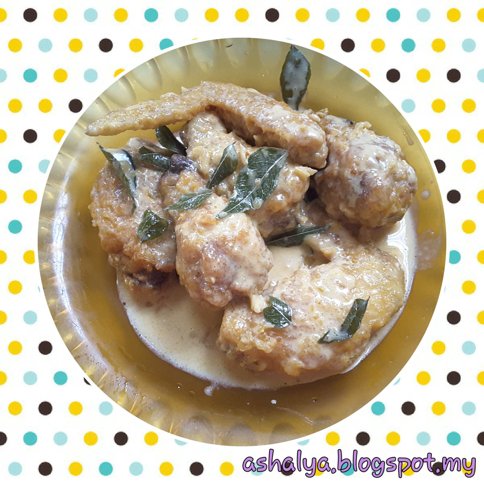 Asha Lya: WW : Ayam Masak Butter