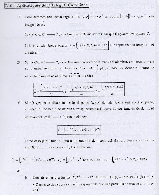 CALCULO VECTORIAL: APLICACIÓN DE LA INTEGRAL DE LINEA