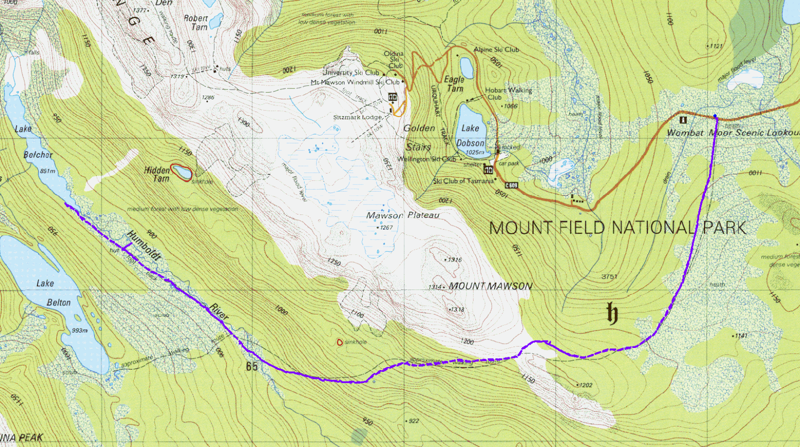 Lake Belcher | Hiking South East Tasmania
